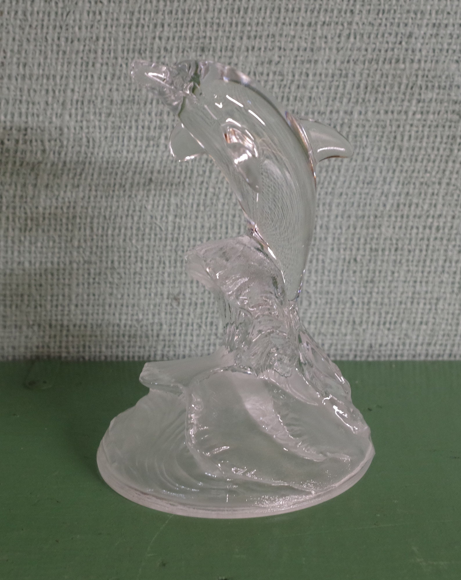 Vintage Crystal Dolphin Cristal D'arques Dolphin Made | Etsy