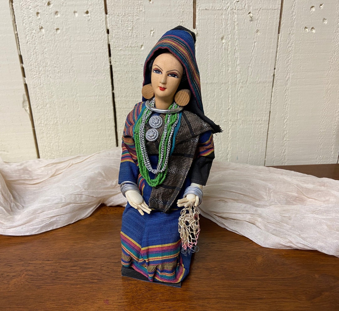 Vintage Thai Doll ~ Handmade Textile Doll ~ Thailand Souvenir ...