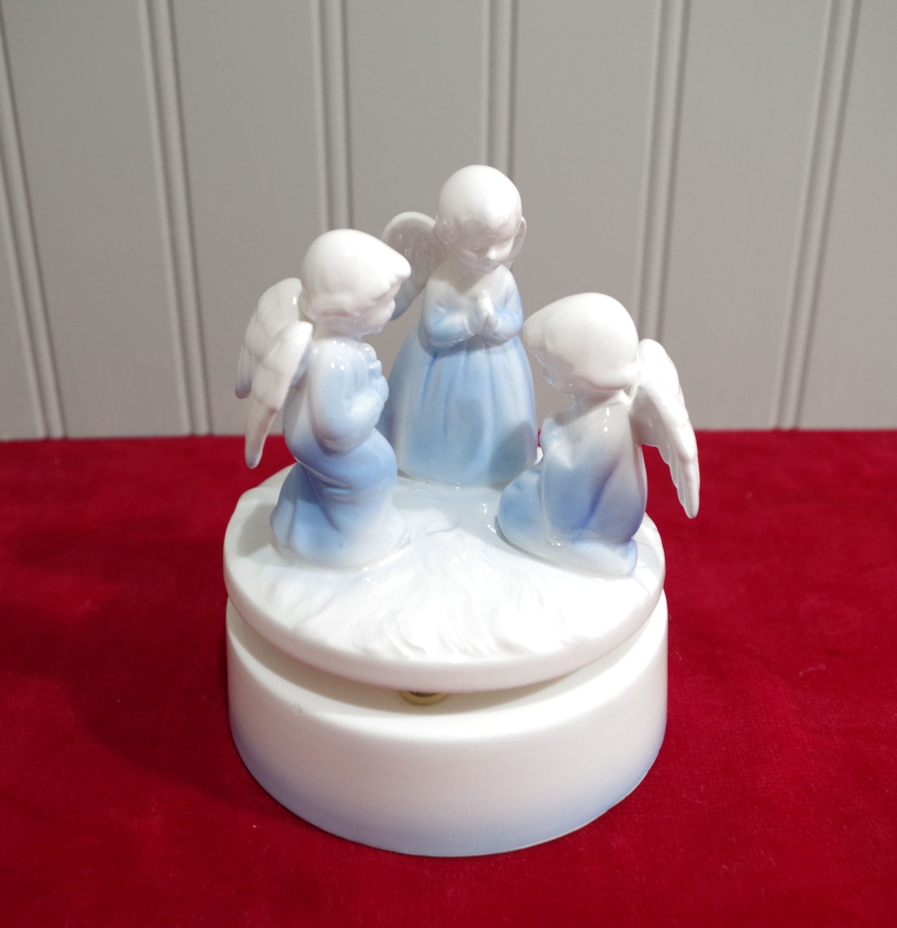 Vintage Praying Angels Music Box Made in Japan Praying | Etsy