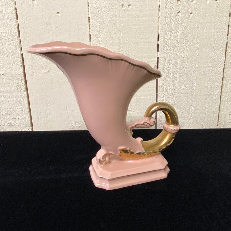 Cornucopia Vase - Etsy