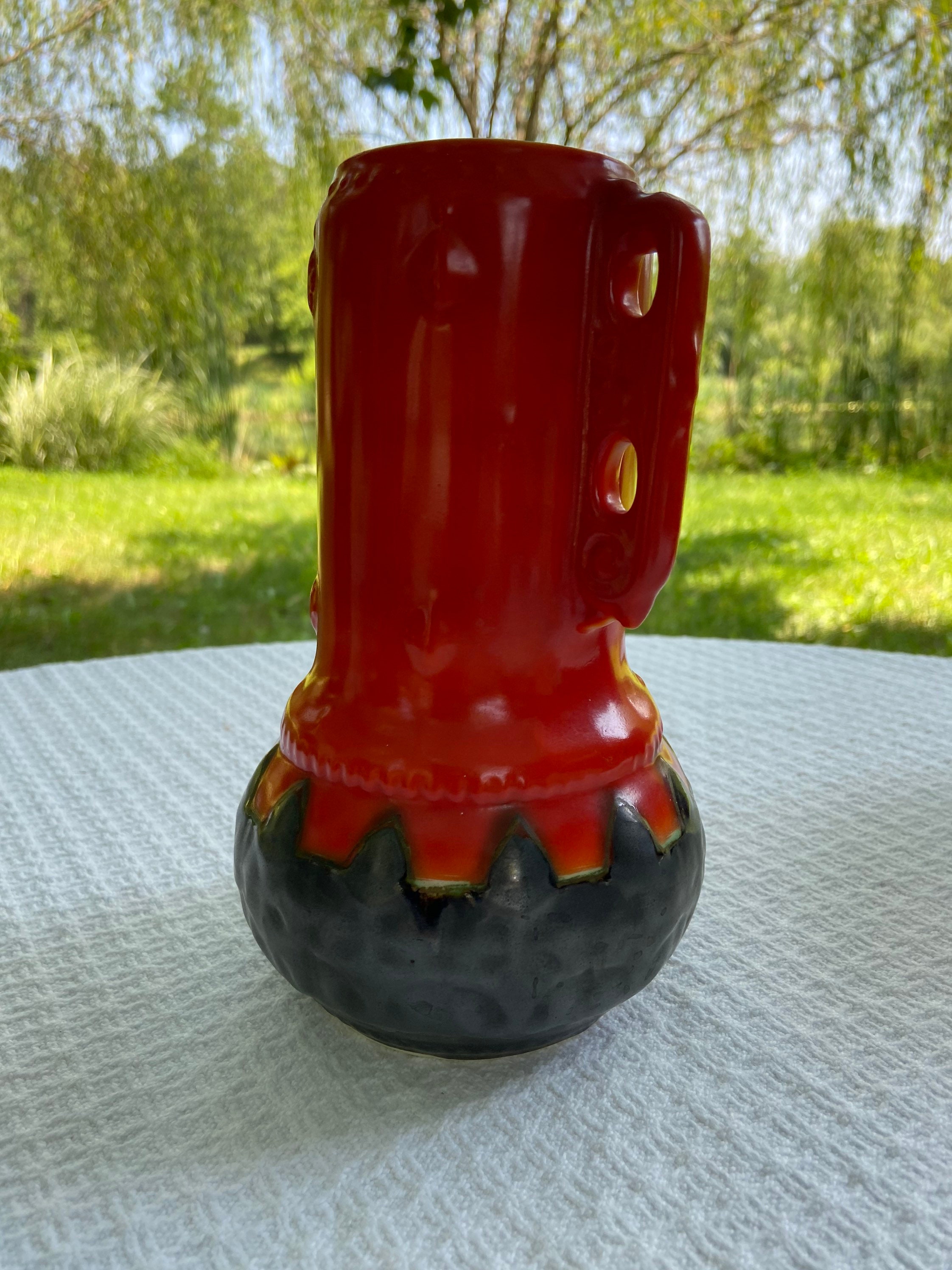 Vintage Ditmar Urbach Alienware Czechoslovakian Vase Czech - Etsy