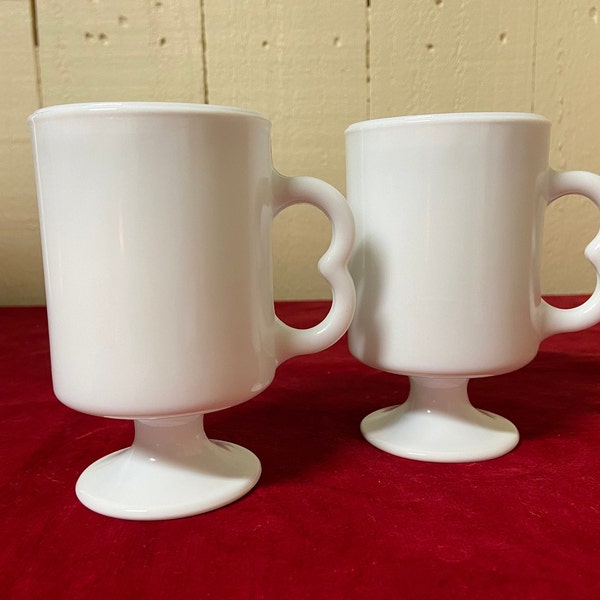 Milk Glass Mugs - Etsy