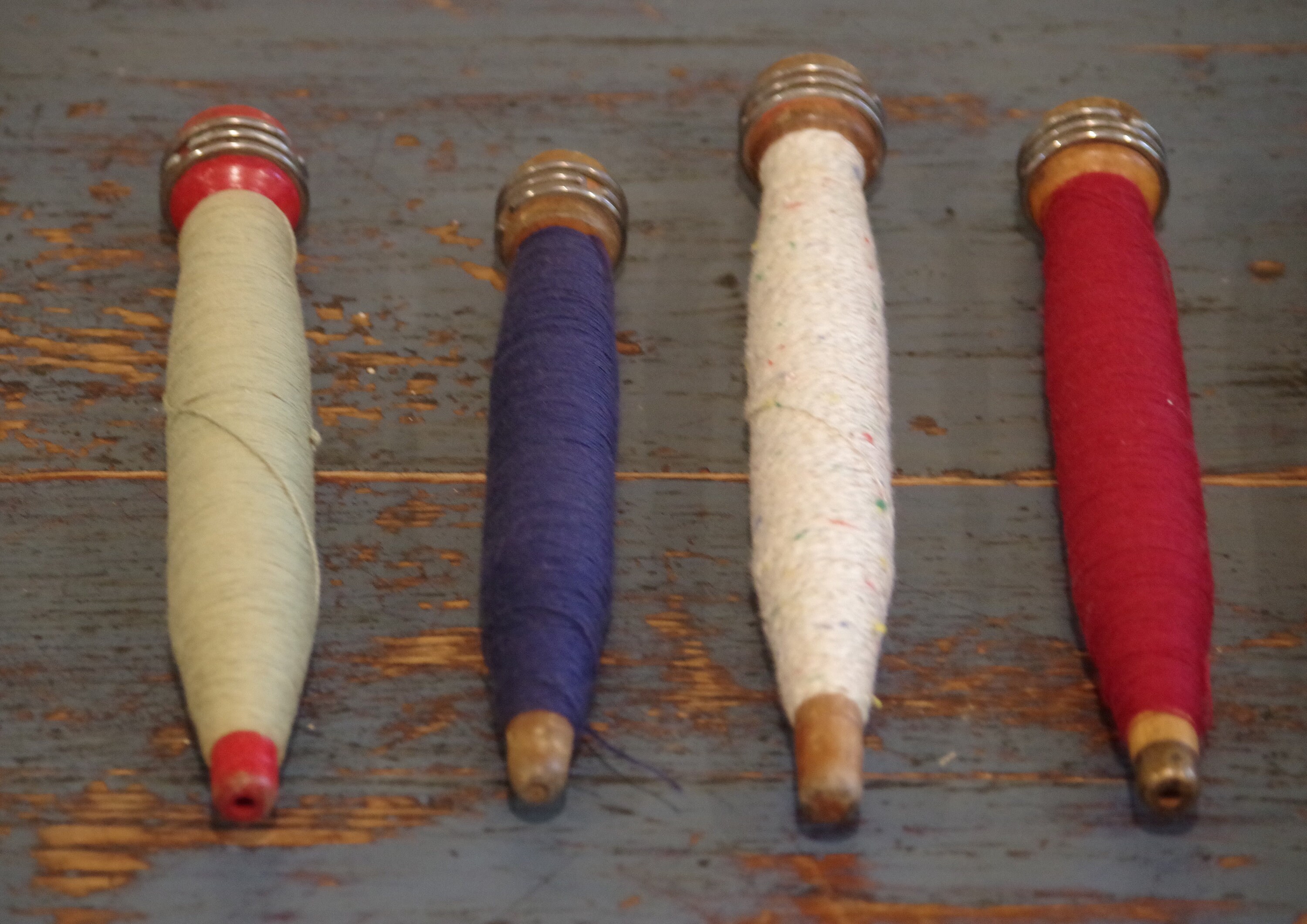 Wooden Quill Spools Vintage Textile Mill Spool Wood Bobbin | Etsy