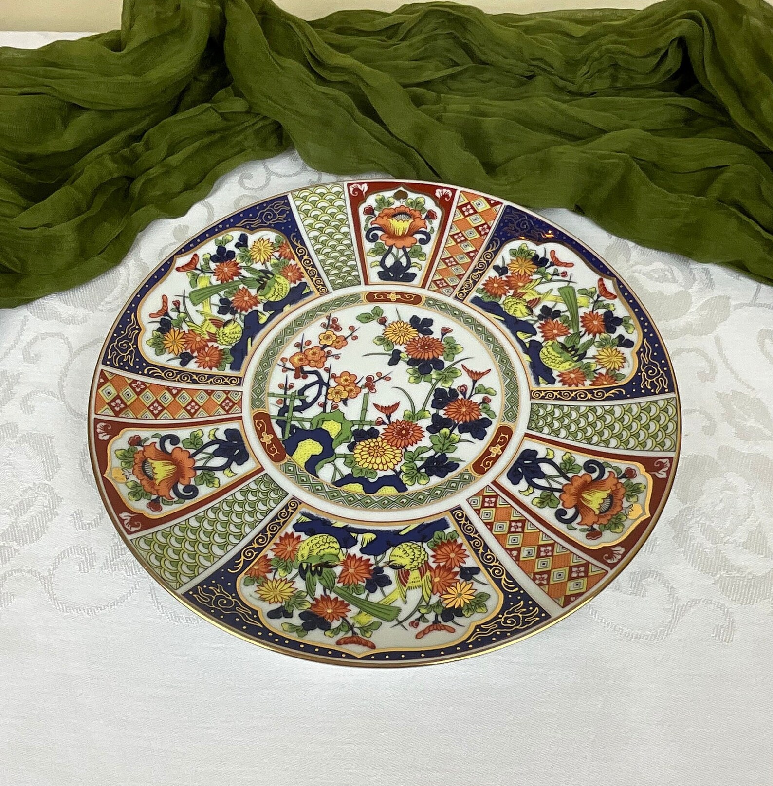 Vintage Artmark Kutani Plate ~ Beautiful Decorative Kutani Plate ~ 10 ...
