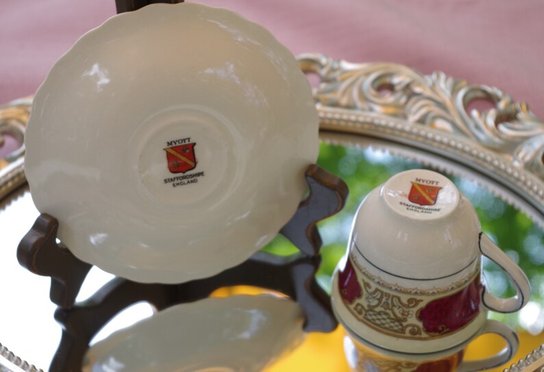 Vintage Myott Tea Cup ~ Staffordshire England ~ Tea Party ~ Shabby Chic ...