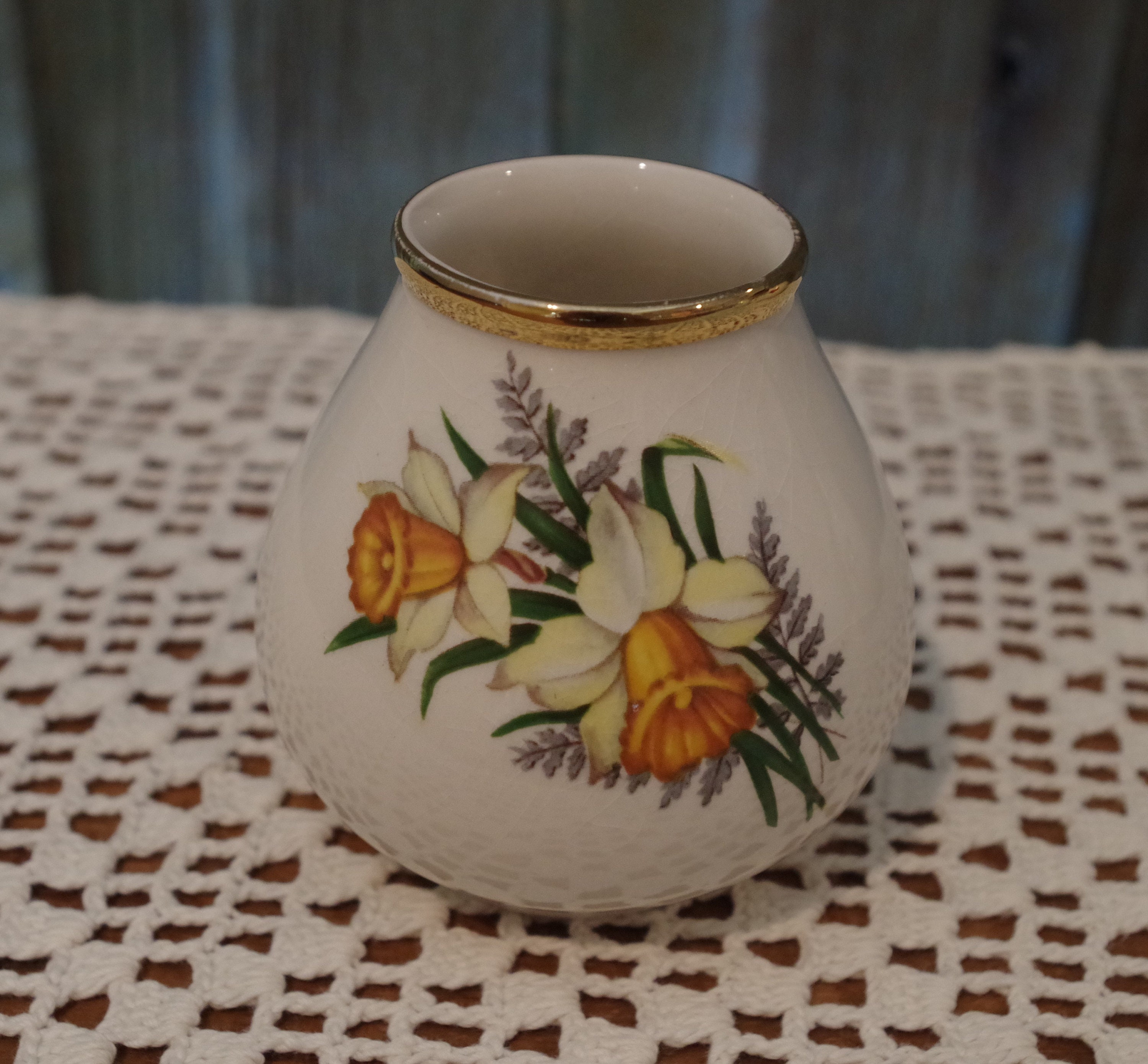 Vintage Crown Devon Vases ~ Set of 3 ~ Made in England ~ Violets ...