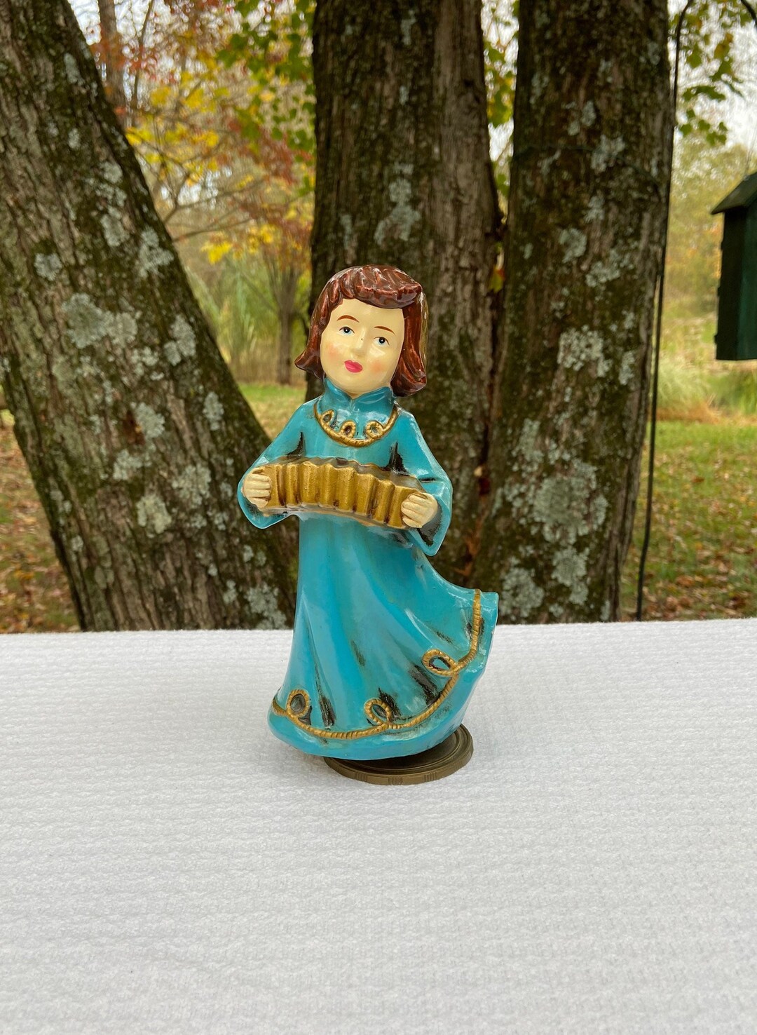 Vintage Angel Music Box ~ Christmas Angel Music Box ~ Angel ~ Musical ...