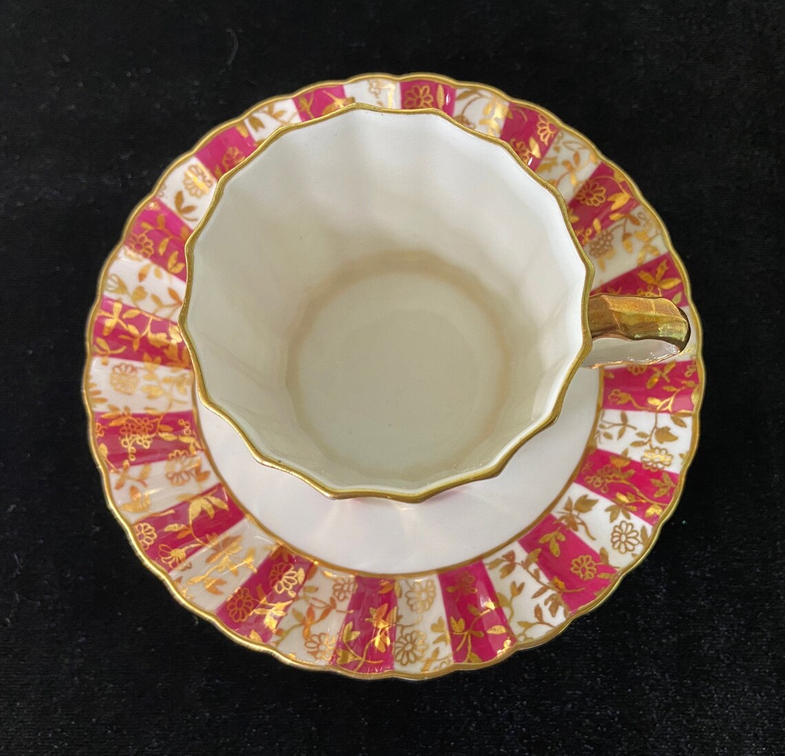 Antique Bodley Demitasse Cups and Saucers ~ Edward J.D. Bodley Burslem ...