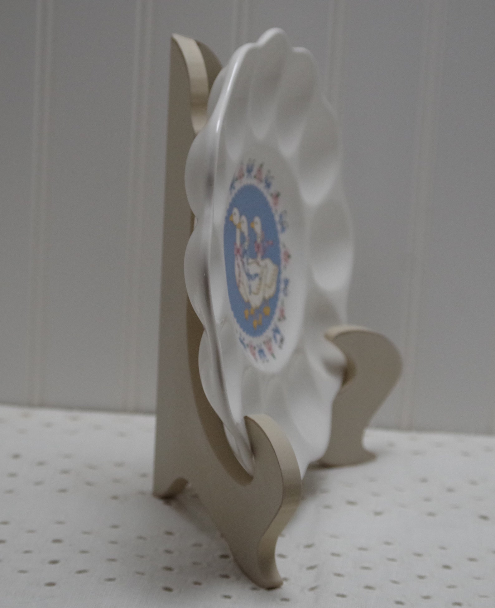 Egg Plate Vintage Deviled Egg Plate Goose Egg Plate 1980s Goose Goose ...