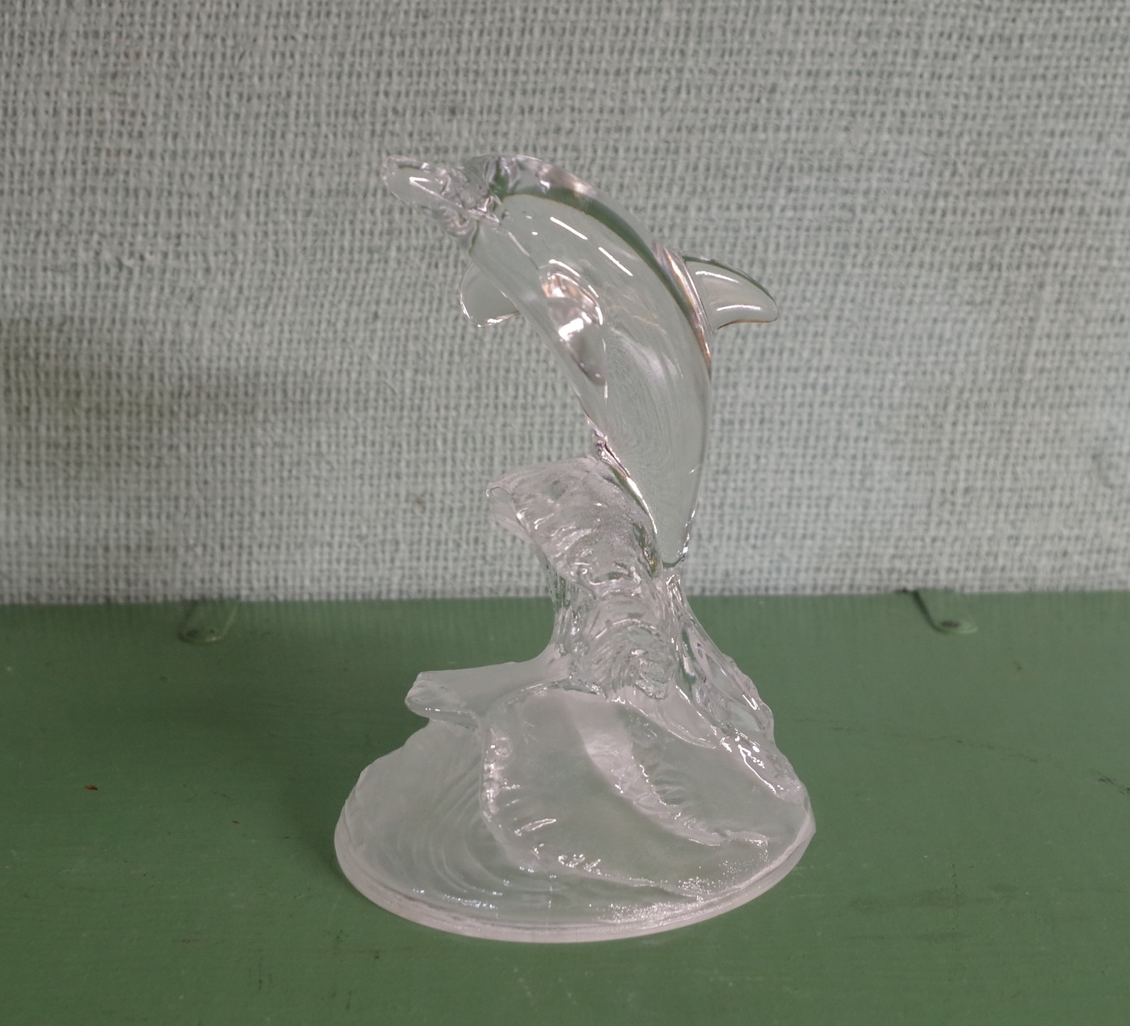 Vintage Crystal Dolphin Cristal D'arques Dolphin Made | Etsy