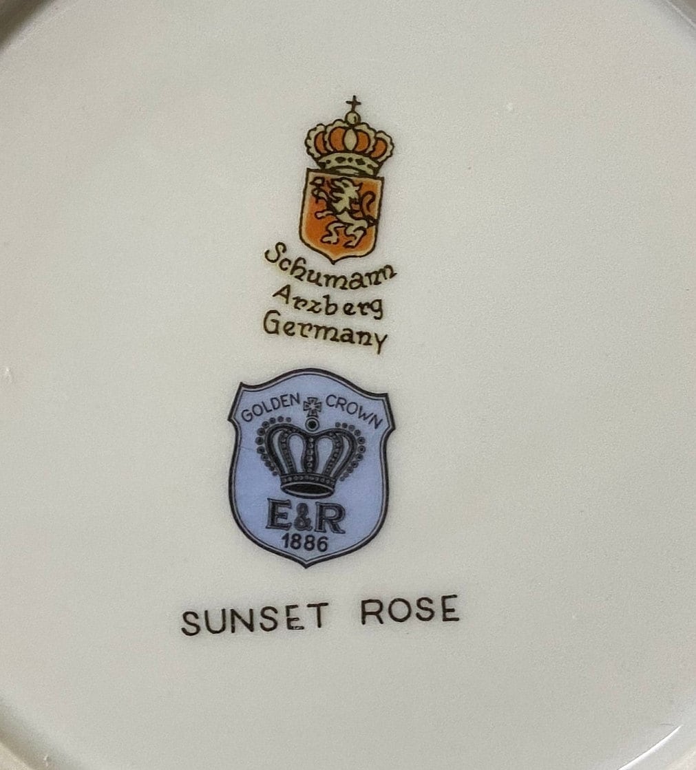 Vintage German Plates 6 in Diameter Schumann Arzberg - Etsy