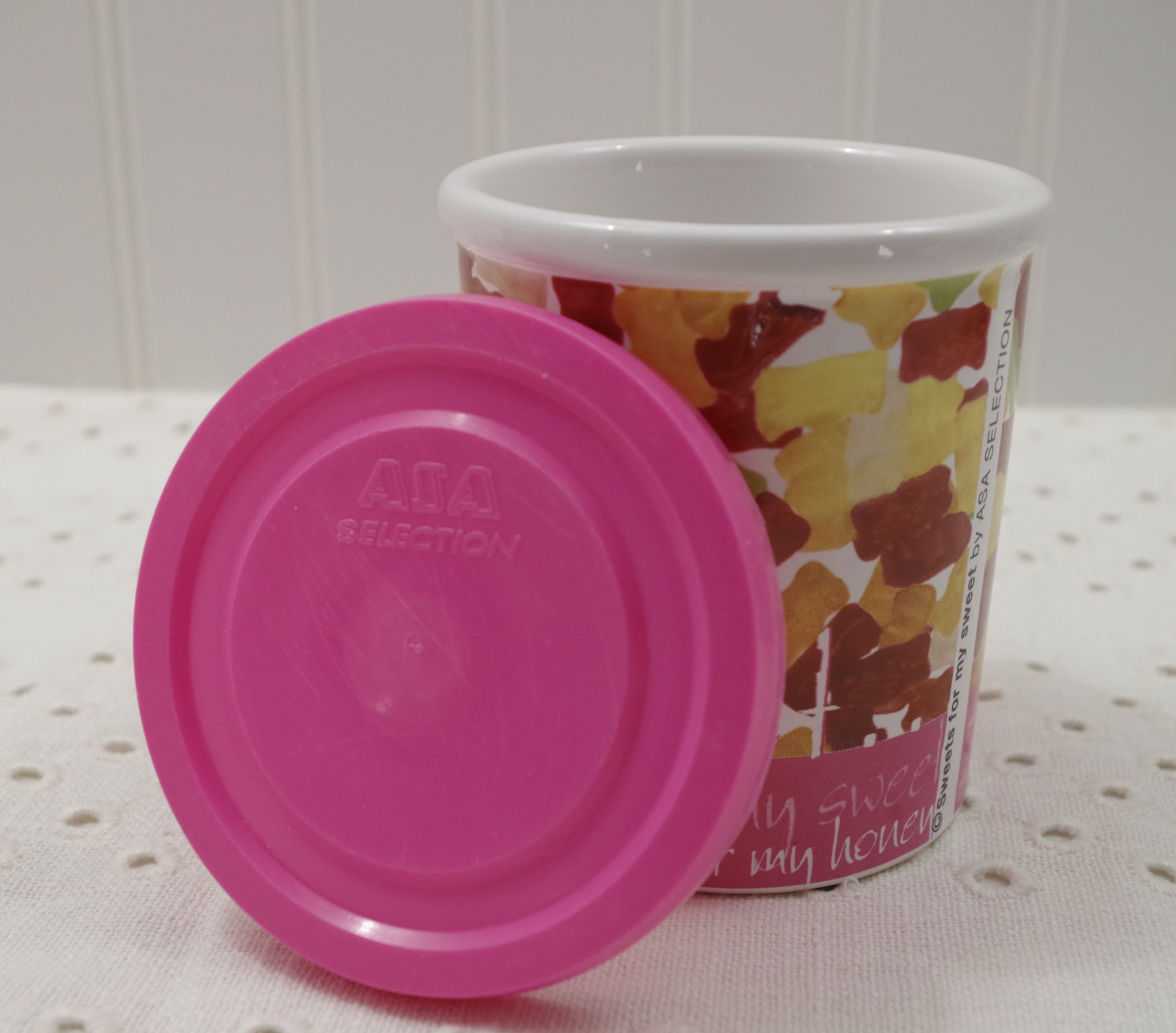 Vintage Gummy Bears Canister ~ Sweets for My Sweet ~ ASA Easter ...