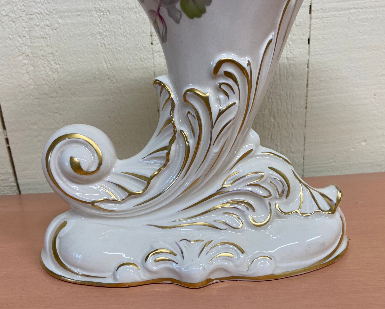 Vintage Cornucopia Vase Cornucopia Thanksgiving Table - Etsy
