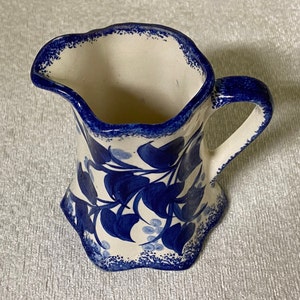 Vintage Clinchfield Artware Handpainted Erwin Tenn ~ Blue and White ...