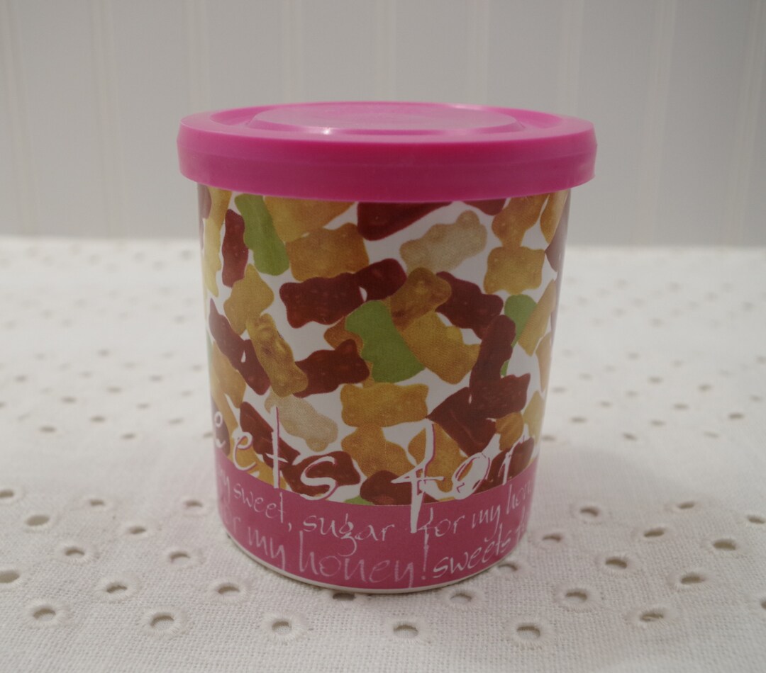 Vintage Gummy Bears Canister ~ Sweets for My Sweet ~ ASA Easter ...