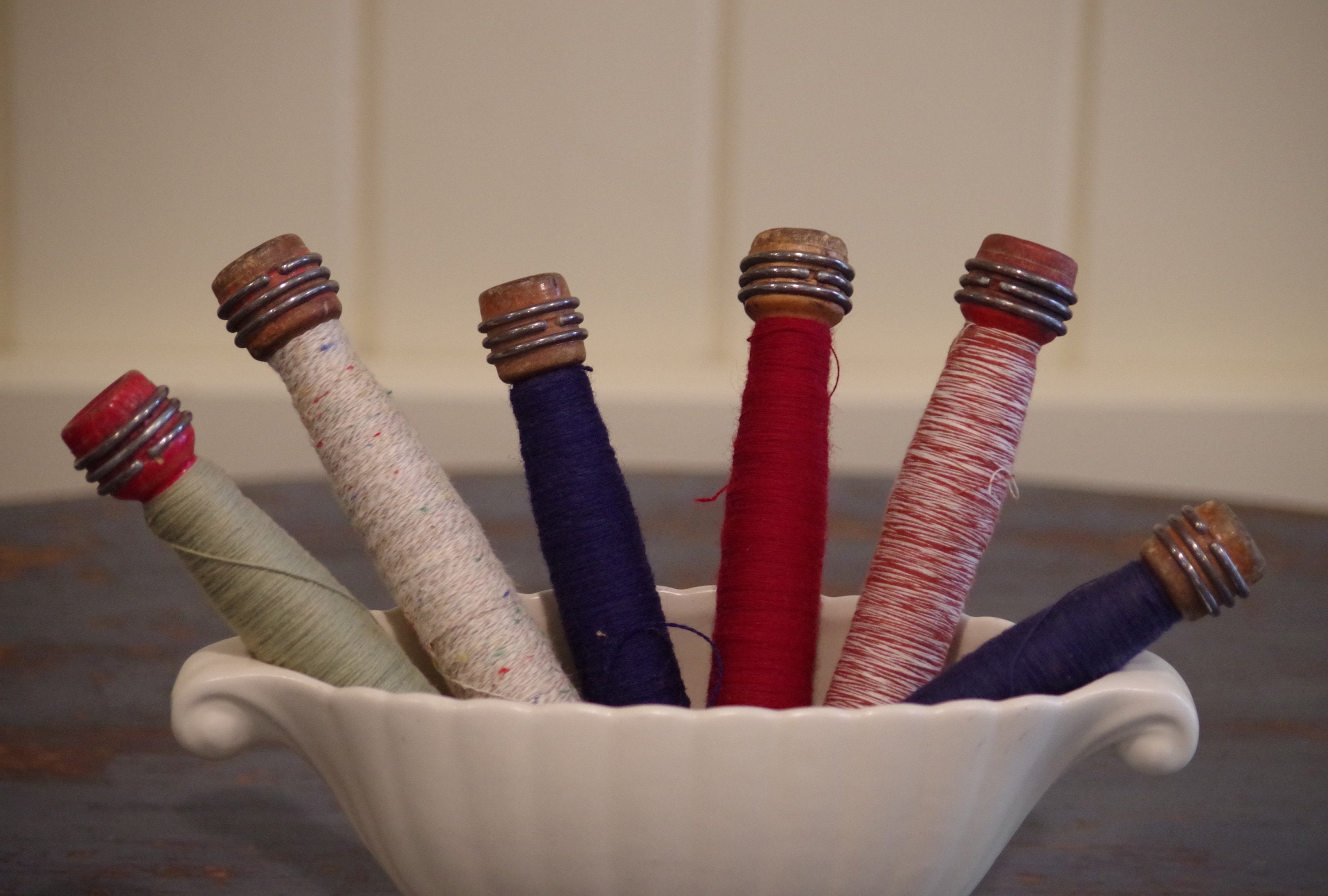 Wooden Quill Spools Vintage Textile Mill Spool Wood Bobbin | Etsy