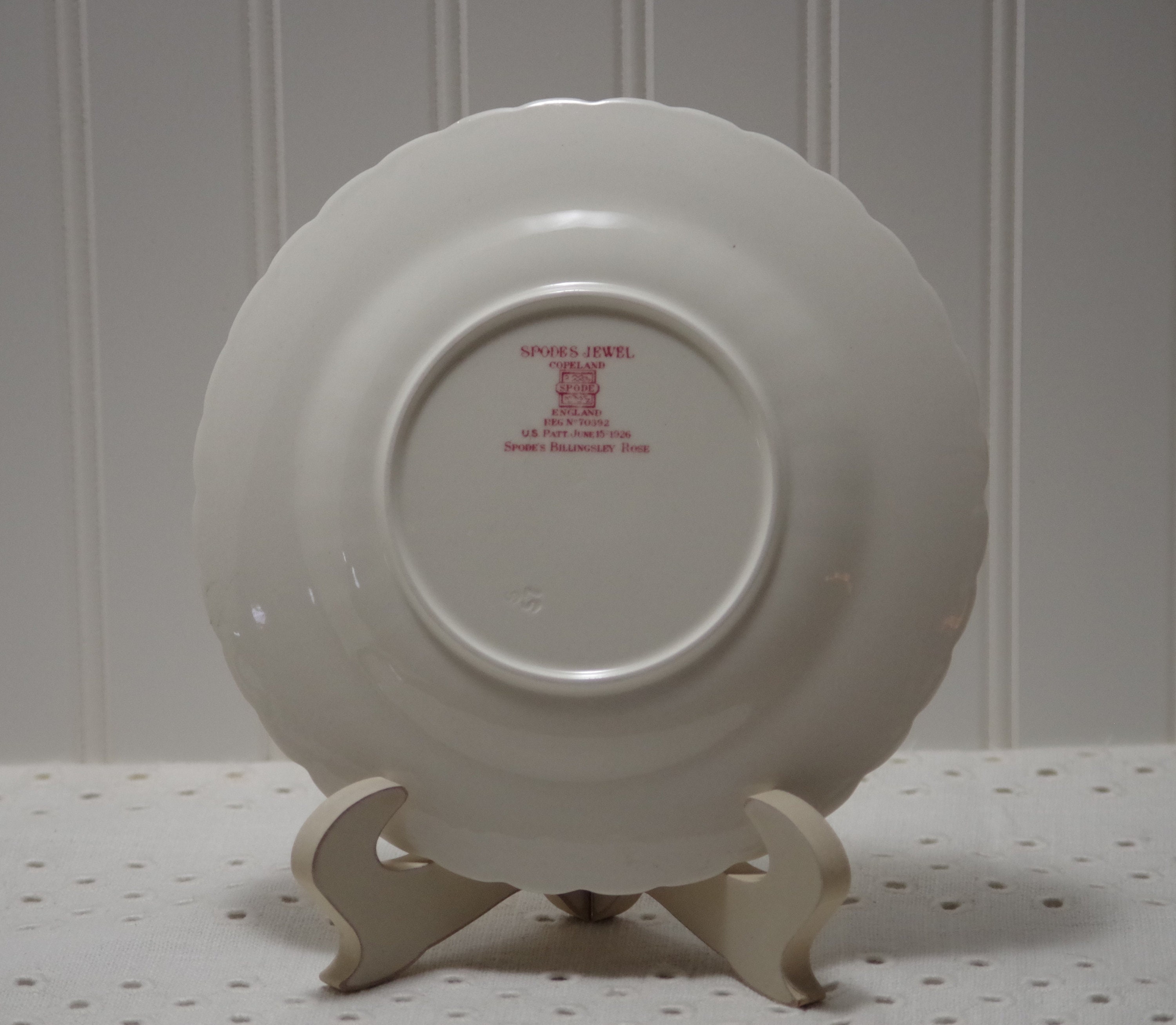 Vintage Spodes Jewel Copeland Plate ~ Set of 2 ~ Spodes Billingsley ...