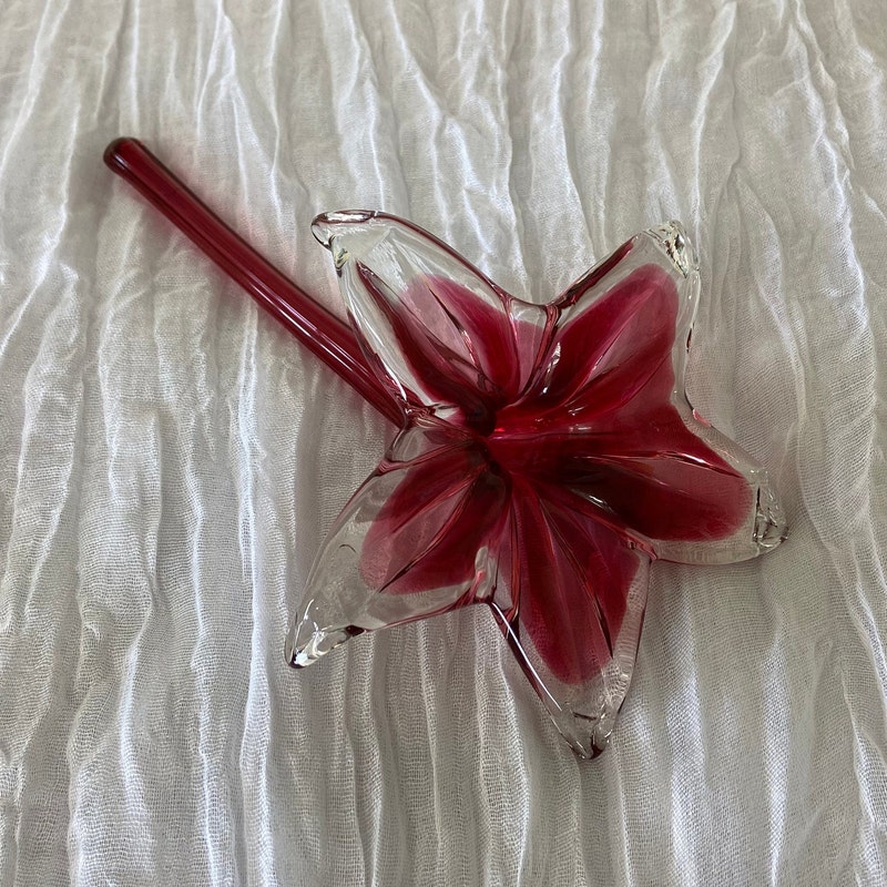 Glass Flowers - Etsy