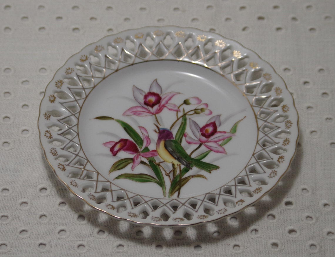 Ucagco Plate Vintage Ucagco Bird Plate Made in Japan | Etsy