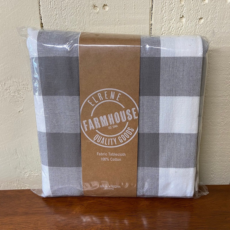 Farmhouse Tablecloth - Etsy