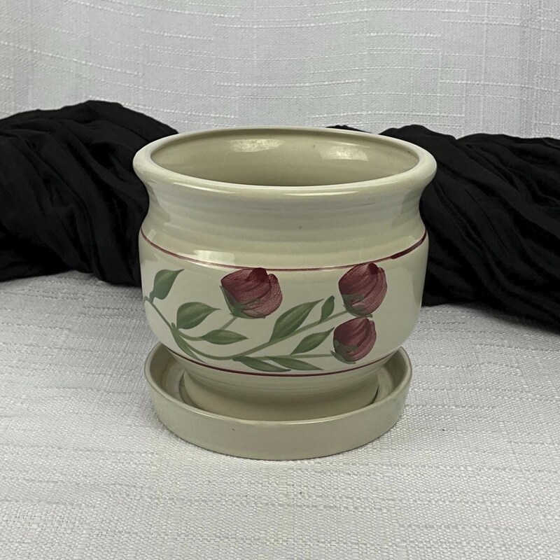 Vintage Flower Pot - Etsy