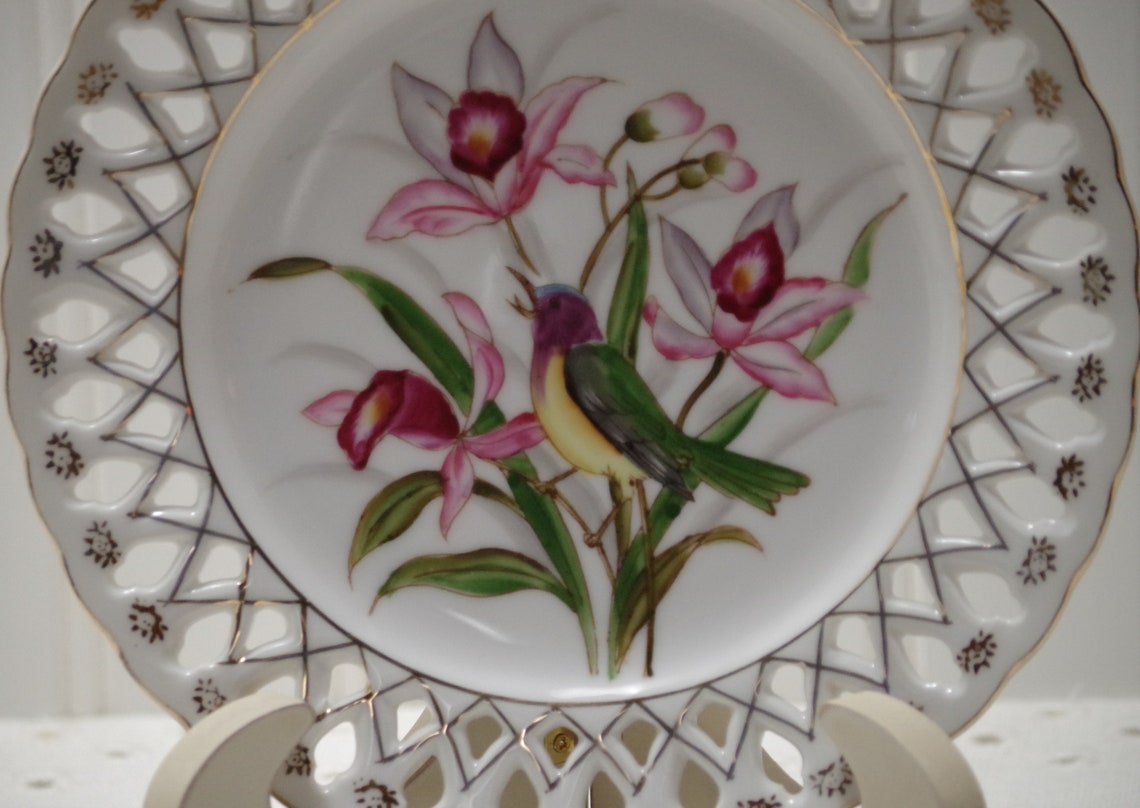 Ucagco Plate Vintage Ucagco Bird Plate Made in Japan | Etsy