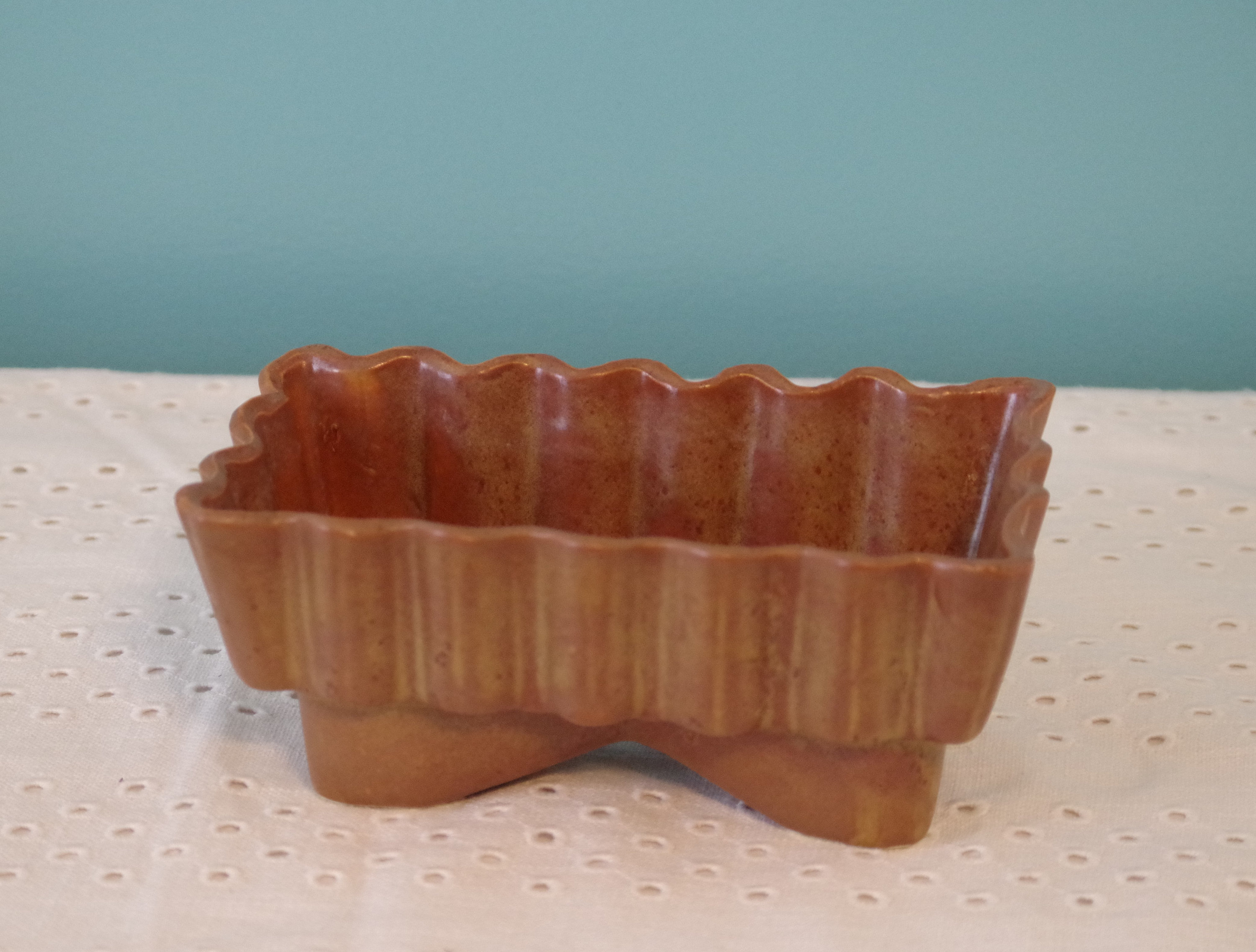 Vintage Planter Rectangle Shape Flower Pot Earthtone - Etsy