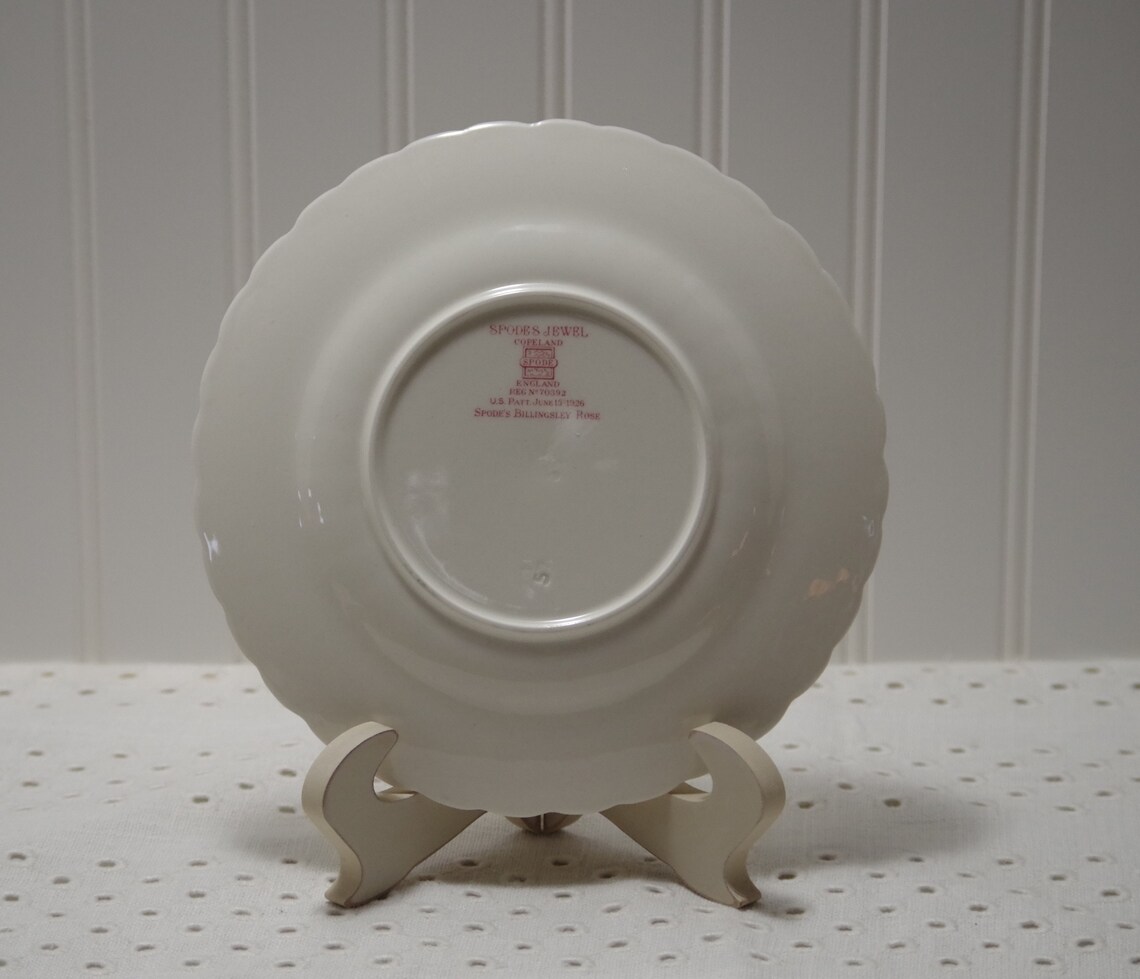 Vintage Spodes Jewel Copeland Plate ~ Set of 2 ~ Spodes Billingsley ...
