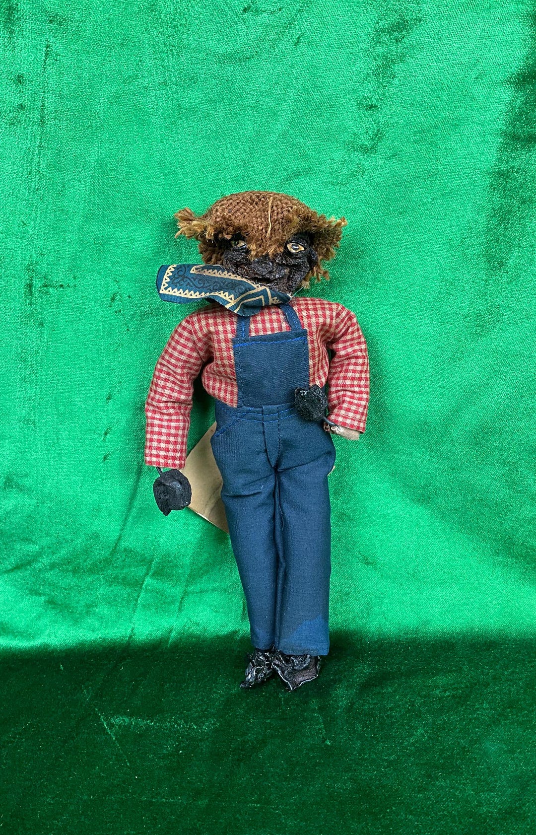 Vintage Apple Head Doll Made by Gladys Sweigard Halifax Pennsylvania ...