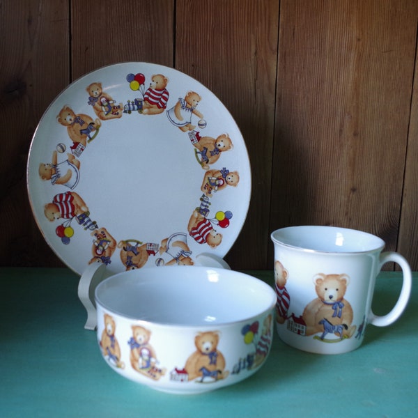 Bear Dinnerware Set - Etsy