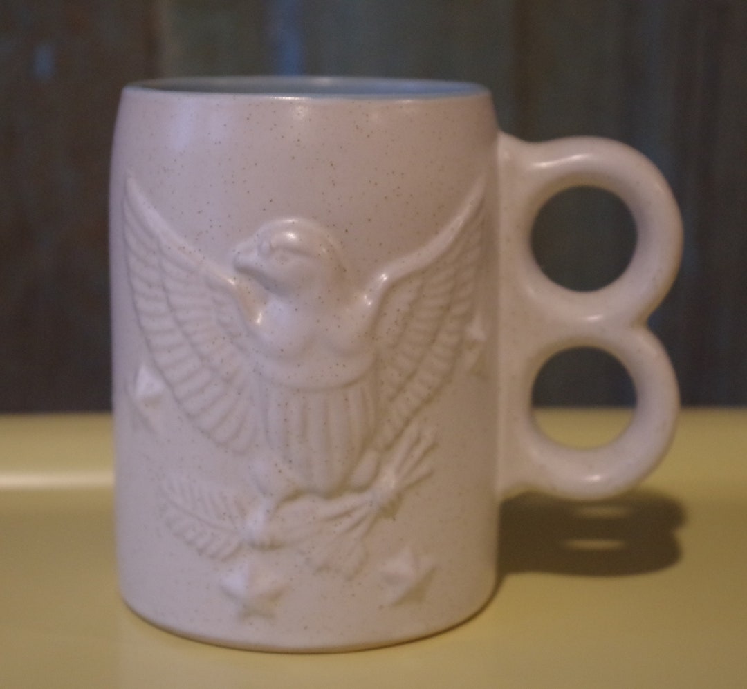 Eagle Mug Vintage Stoneware Mug Chatham Potteries Chatham MA New With ...
