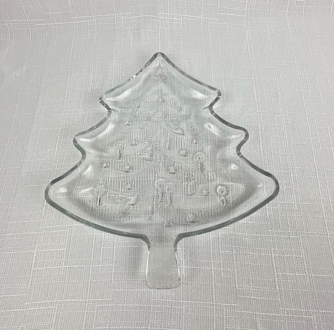 Vintage Christmas Tree Platter ~ Borgonovo Tree Platter ~ Made in Italy ...