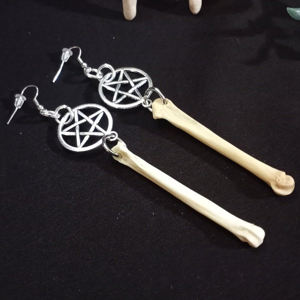 Bone Earrings - Etsy