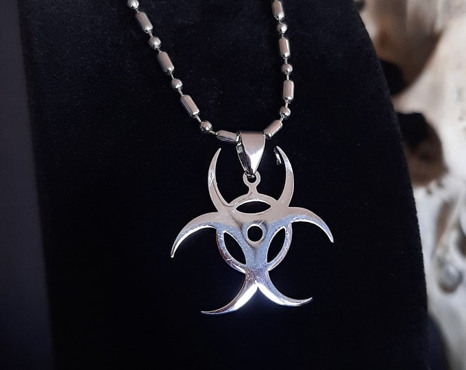 Gothic FREAK Halskette Halloween Horror Choker Punk Halskette Emo Acryl ...