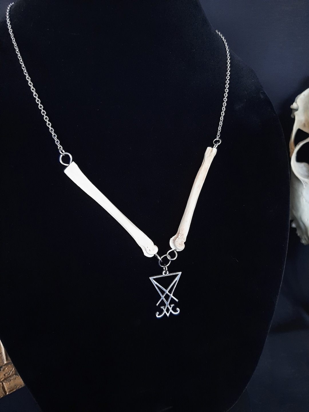 Lucifer Necklace, Lucifer Morningstar, Lucifer Pendant, Demonic Sigil ...