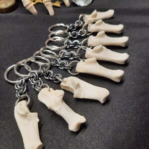 Coyote Bone Keychain, Chainmail Keychains, Bone Keychain, Keychain ...