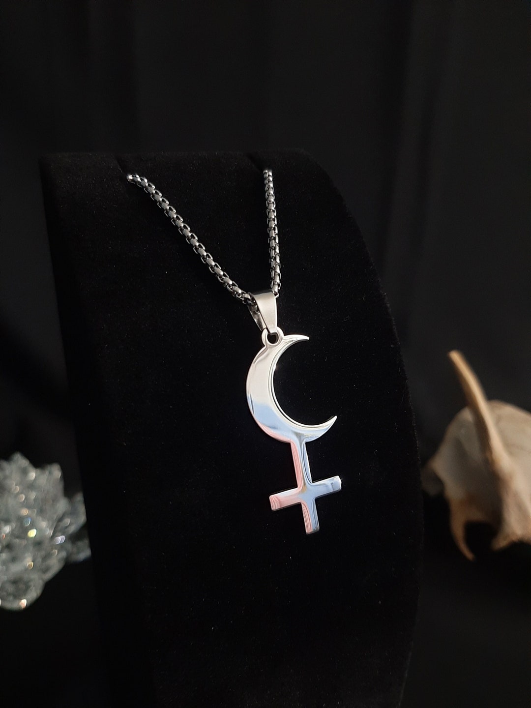 Pendentif Lilith, Sigil de Lilith, Lilith Sigil, Pendentif satanique ...
