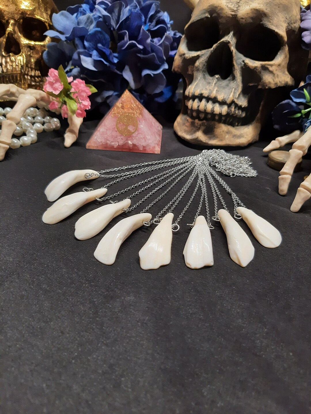 Buffalo Tooth Pendant, Tooth Pendant, Buffalo Tooth Necklace, Real ...