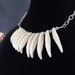 Coyote Tooth Necklace, Tooth Necklace, Tooth Pendant, Real Coyote Teeth ...