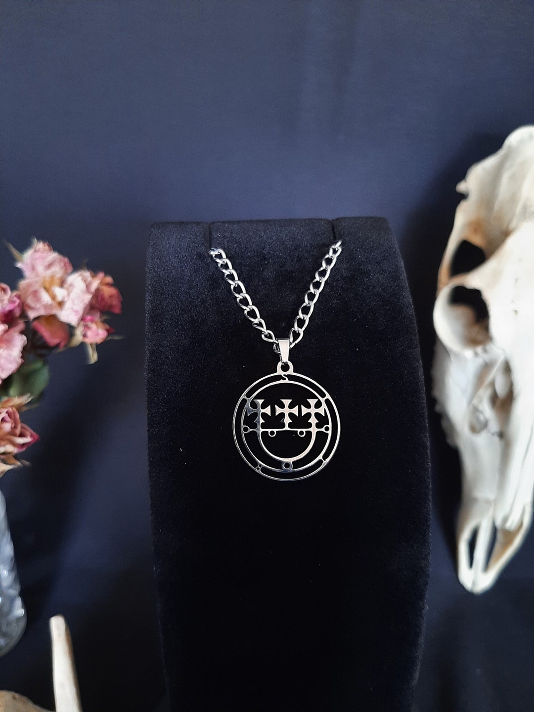 Sitri Pendant, Sigil Necklace, Sitri, Witch Necklace, Ars Goetia, Sigil ...