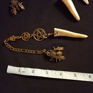 Pendulum, Skull Pendulum, Bone Pendulum, Witch Pendulum, Antler ...