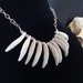 Coyote Tooth Necklace, Tooth Necklace, Tooth Pendant, Real Coyote Teeth ...