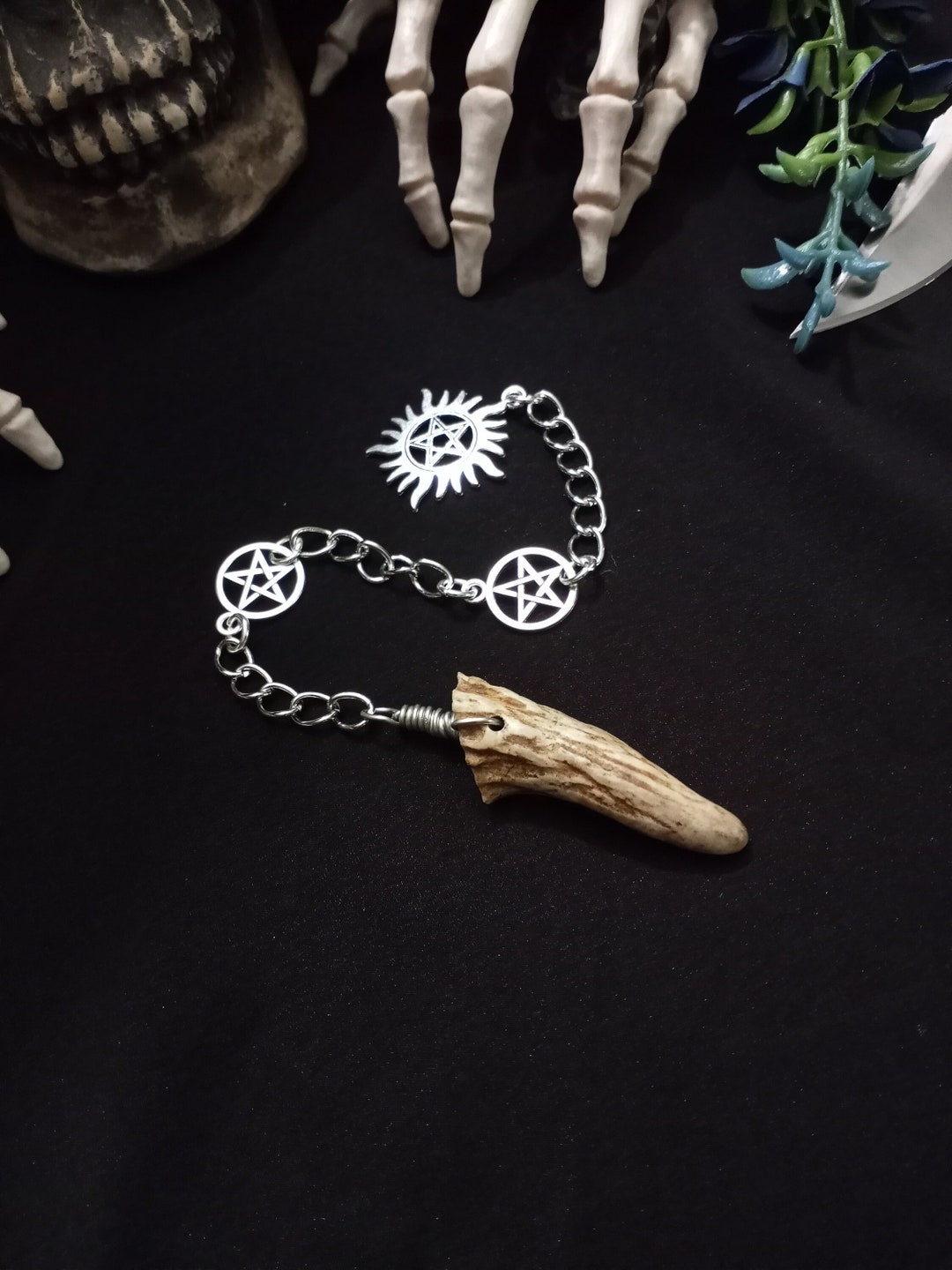 Pendulum, Bone Pendulum, Witch Pendulum, Antler Pendulum, Witch ...