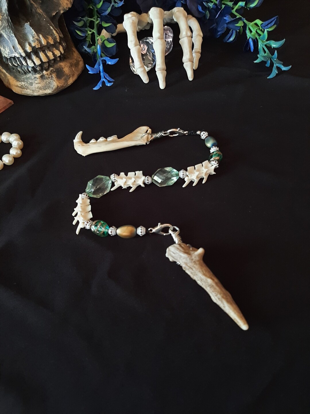 Pendulum, Bone Pendulum, Witch Pendulum, Antler Pendulum, Witch ...