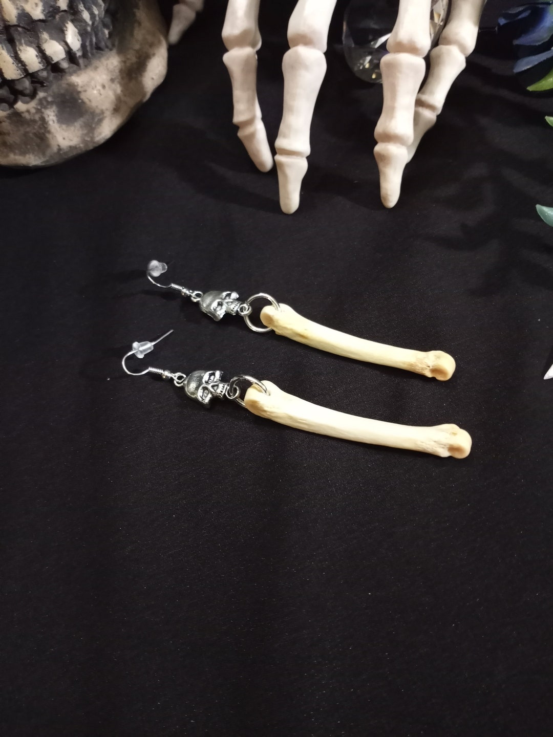 Bone Earrings Coyote Bone Earrings Bone Jewelry Skull - Etsy