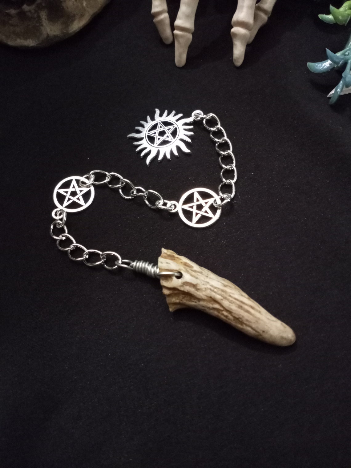 Pendulum Bone Pendulum Witch Pendulum Antler Pendulum - Etsy