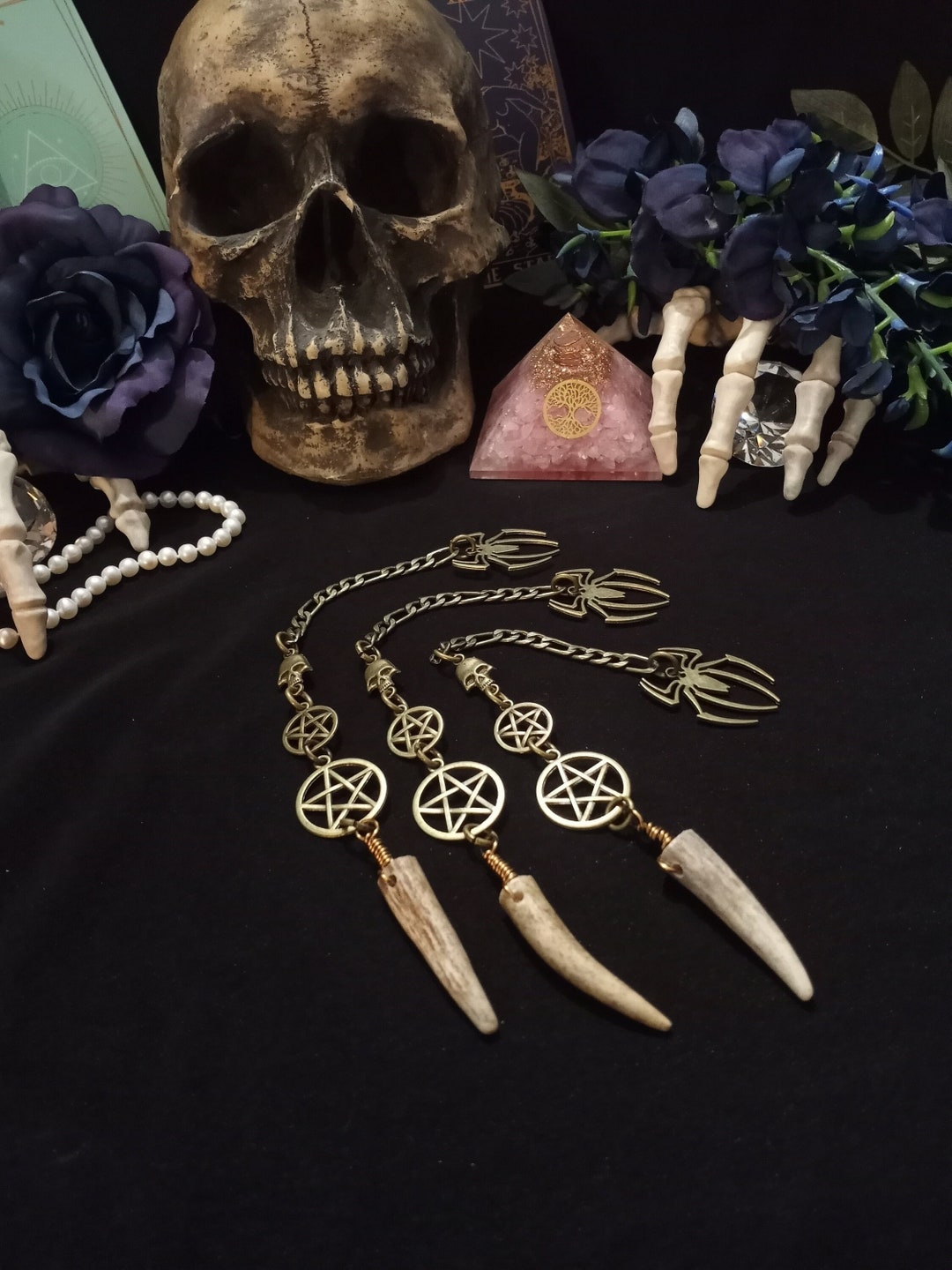 Pendulum, Bone Pendulum, Witch Pendulum, Antler Pendulum, Ouija Board ...