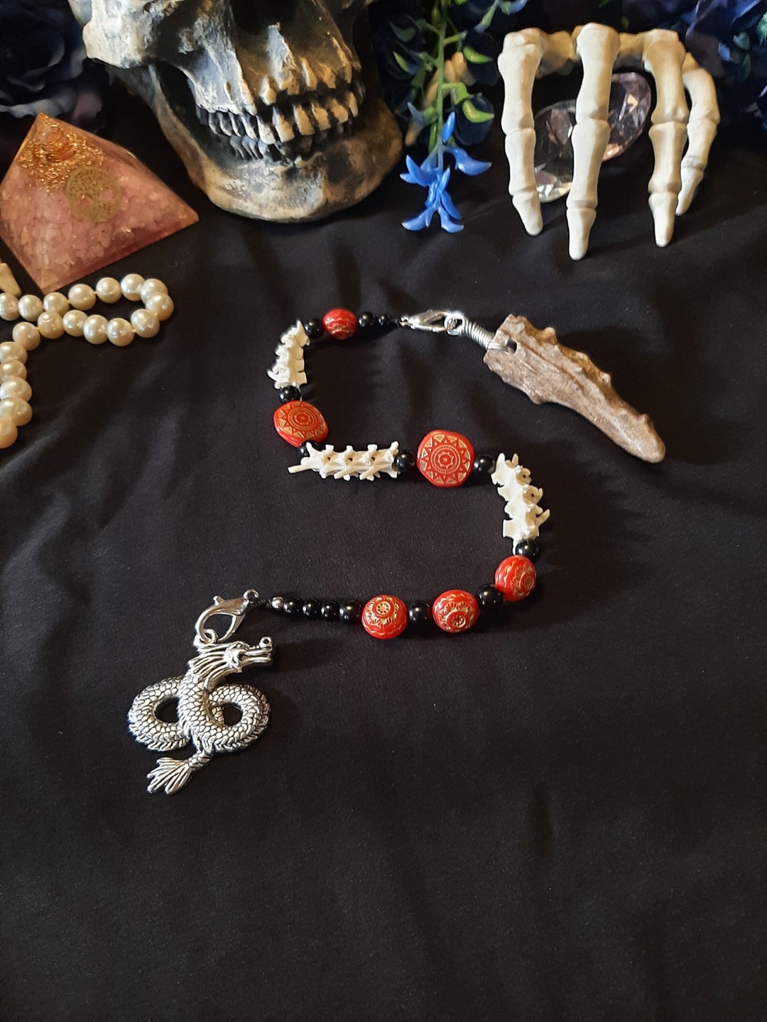 Dragon Pendulum, Gothic Pendulum, Witchcraft, Satanic, Demonic ...