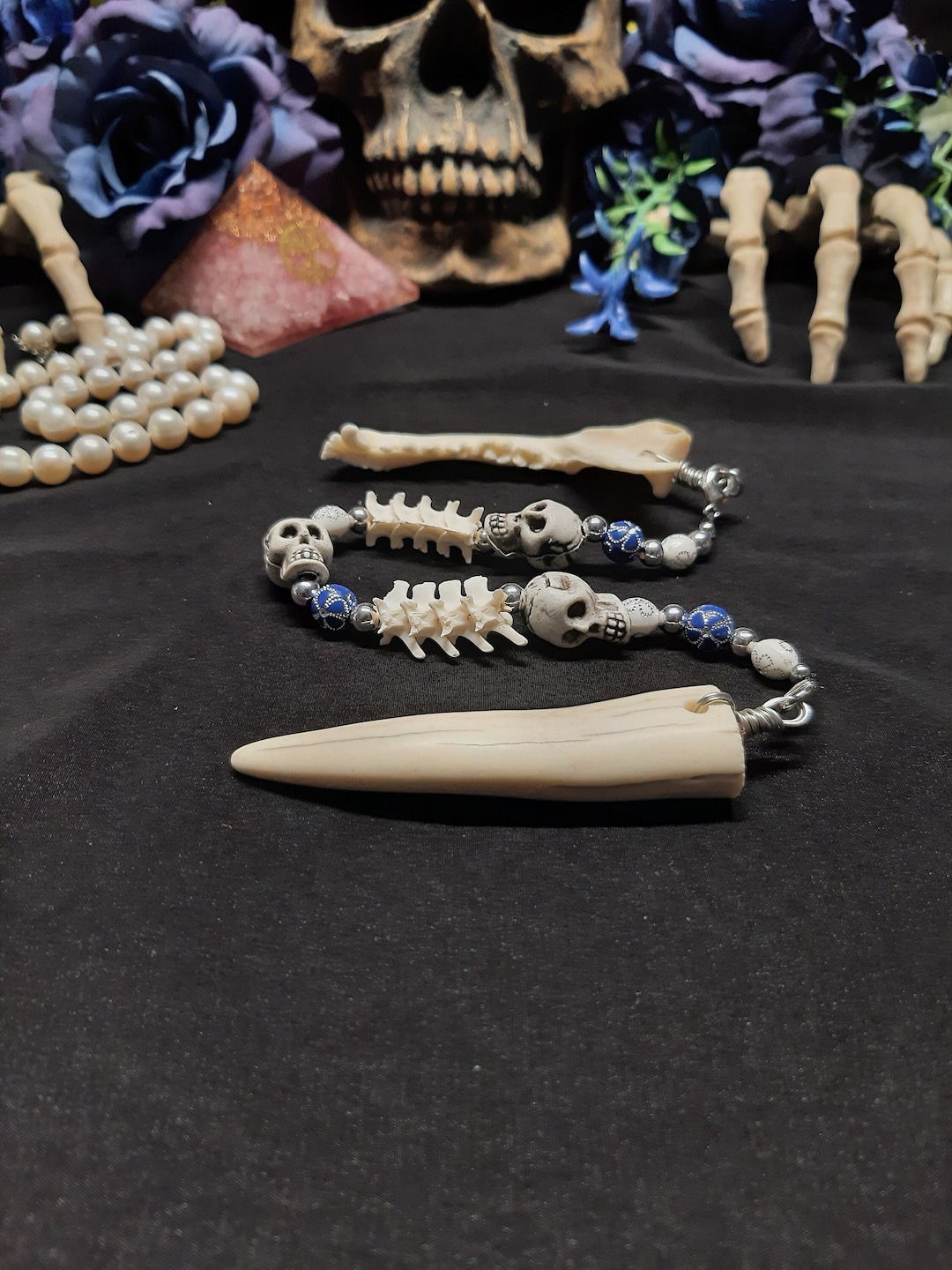 Bone Pendulum, Witch Pendulum, Antler Pendulum, Witchcraft, Wiccan ...