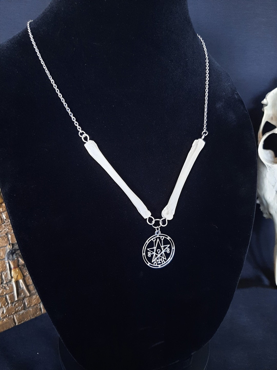 Sigil of Astaroth Pendant, Astaroth Pendant, Demon, Ars Goetia, Gothic ...